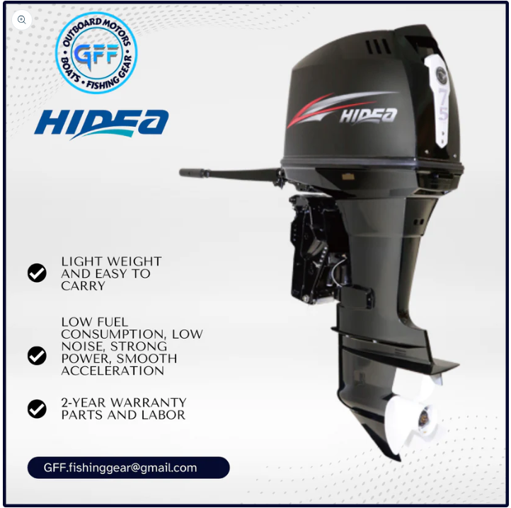 Hidea 75HP 2-stroke HD75F Outboard Motor – GFF FISHING GEAR